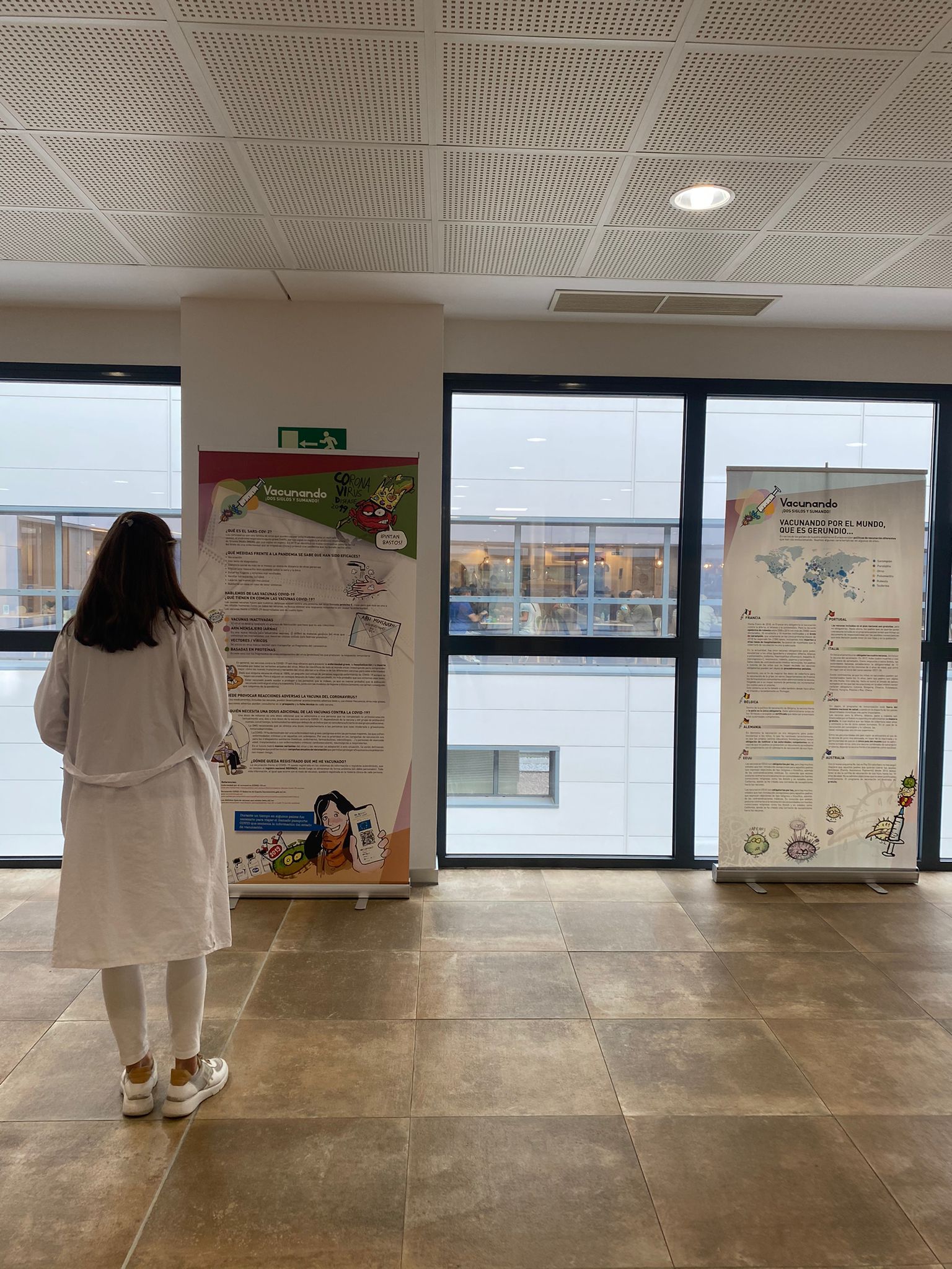 La exposición Vacunando ya en salamanca estrena web